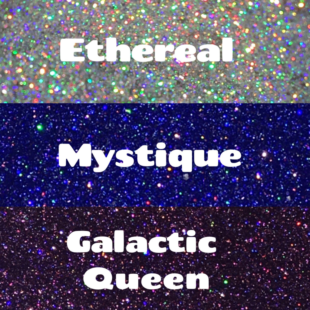 Holographic Pigment Trio - Ethereal, Mystique & Galactic Queen hi ...